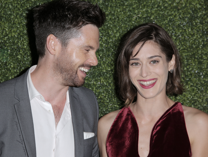 Tom Riley & Lizzy Caplan at Cbs, Cw & Showtime 2016 TCA Summer Press ...